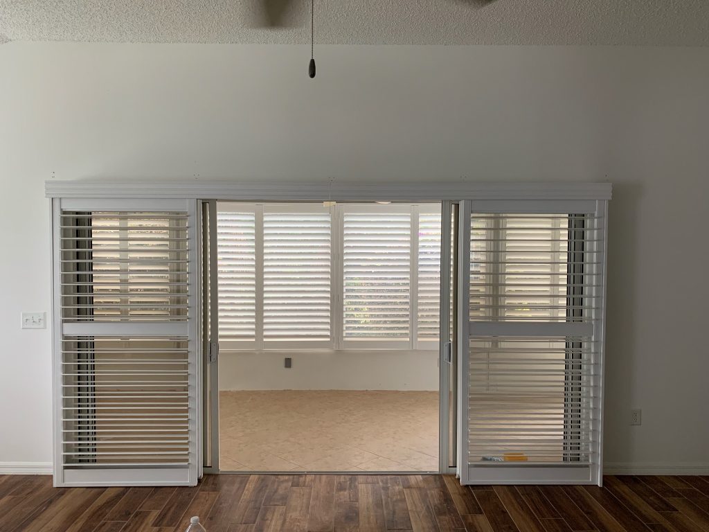 Window Shutters for Sliding Glass Doors The Villages
